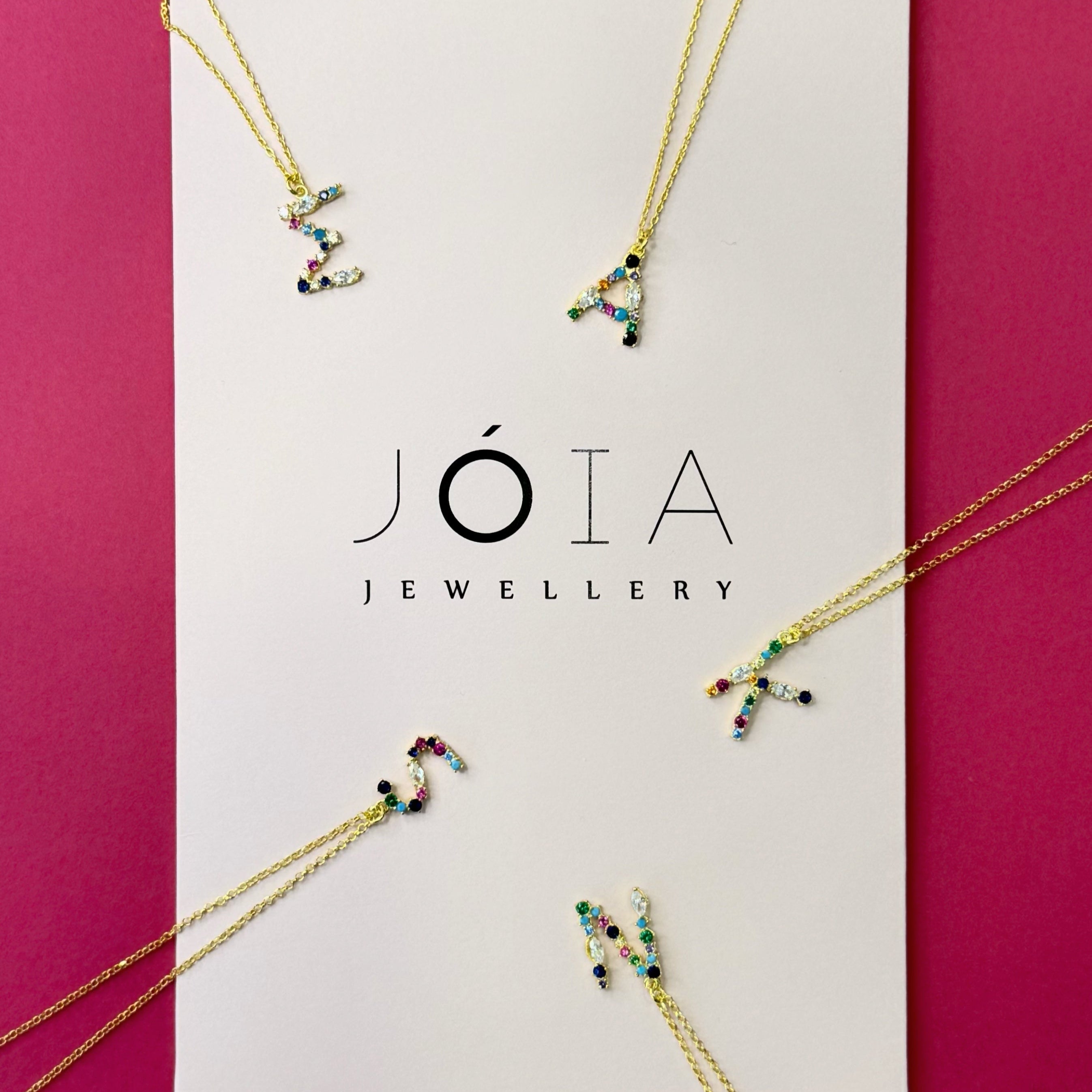 Letter Necklace – JOIA JEWELLERY CY