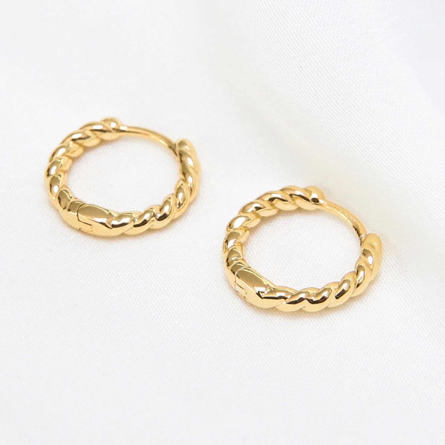 Braided Hoops Earrings – JOIA JEWELLERY CY